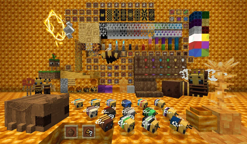 The Bumblezone Minecraft Mod 1.21.1, 1.20.6, 1.19.4, 1.18.2 - CraftyMania