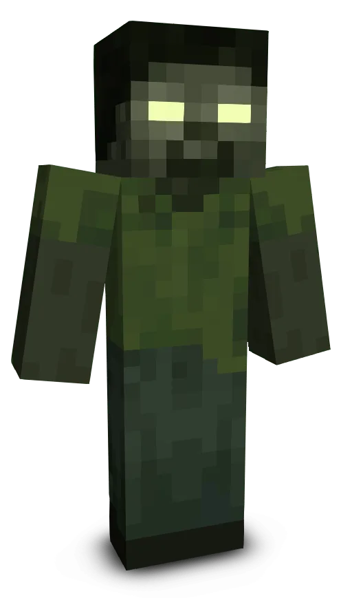Zombie Herobrine Minecraft Skin - CraftyMania