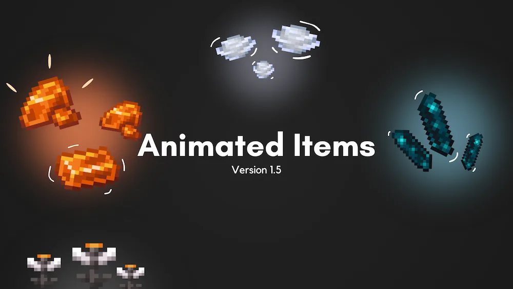 Animated Items Minecraft Resource Pack 1.21.11, 1.20.6, 1.19.4, 1.18.2 ...