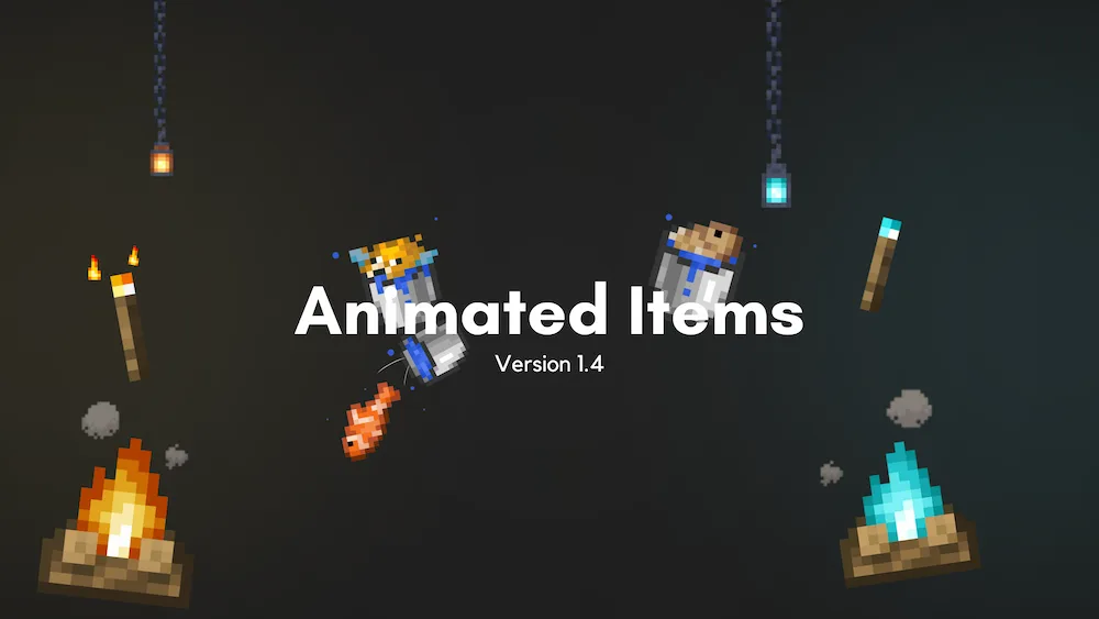 Animated Items Minecraft Resource Pack 1.21.11, 1.20.6, 1.19.4, 1.18.2 ...