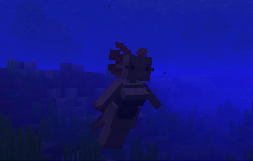 Axolotl Girl Minecraft Resource Pack 1.21.11, 1.20.6, 1.19.4, 1.18.2 ...