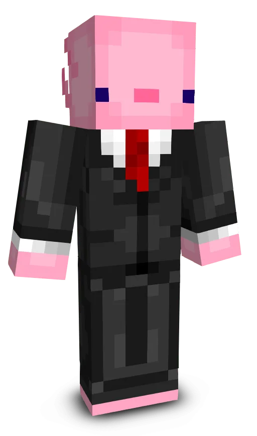 Elegant Axolotl Minecraft Skin - CraftyMania