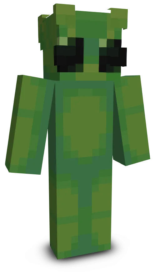 Green Alien Minecraft Skin - CraftyMania